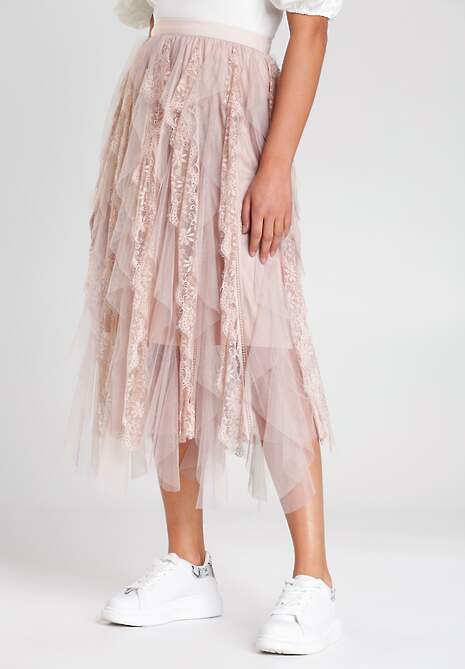 Beżowa Spódnica Whyte - Renee