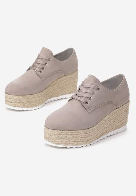 Szare Półbuty Alexise - Renee