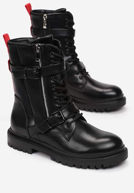 Czarne Botki Fellyn - Renee