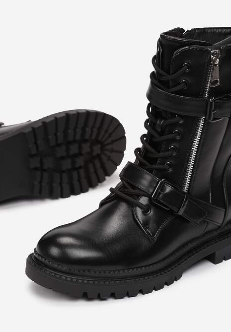 Czarne Botki Fellyn - Renee