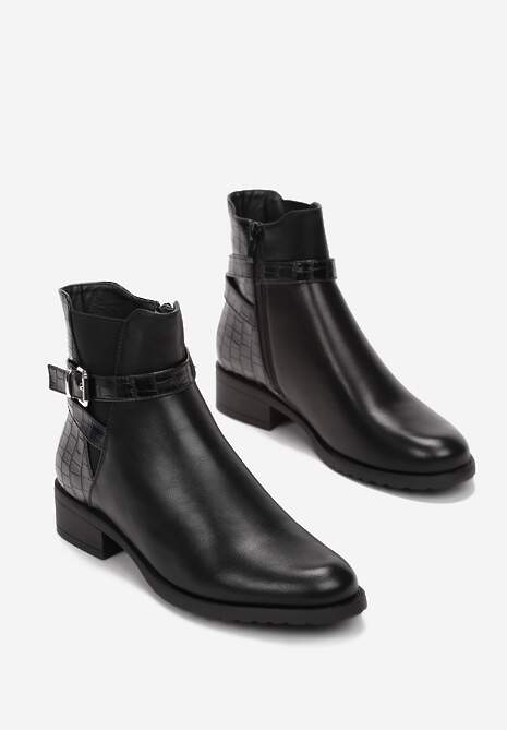 Czarne Botki Cloudsinger - Renee