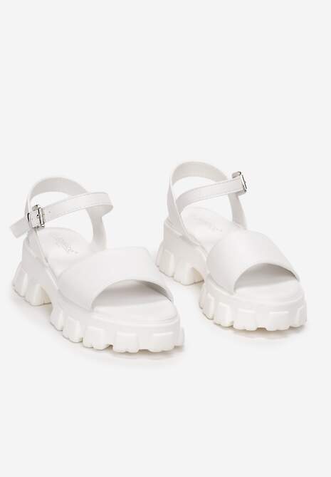 Białe Sandały Alcede - Renee