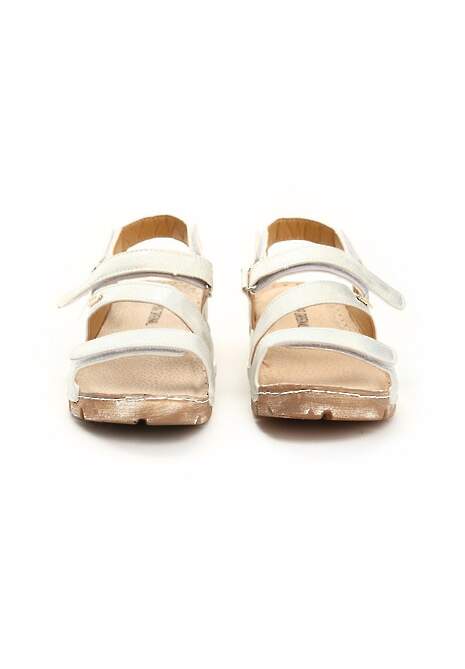 Srebrne Sandały Xavier - Renee