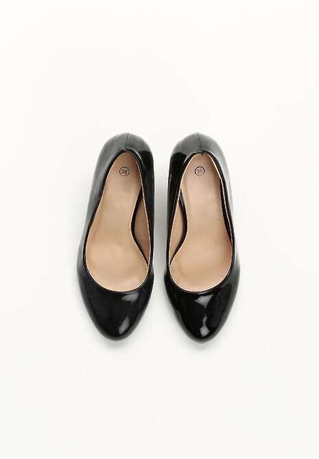 Czarne Czółenka Falcone - Renee