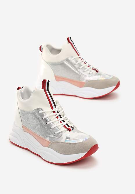 Białe Sneakersy Whitton - Renee