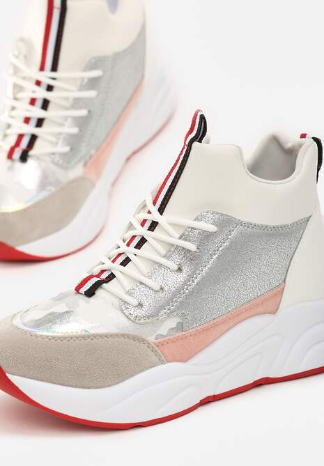 Białe Sneakersy Whitton - Renee