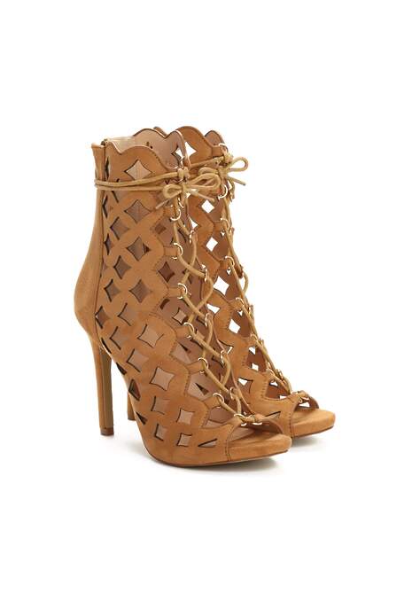 Camelowe Sandały Lazzaro - Renee