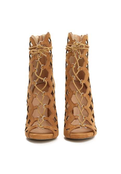 Camelowe Sandały Lazzaro - Renee