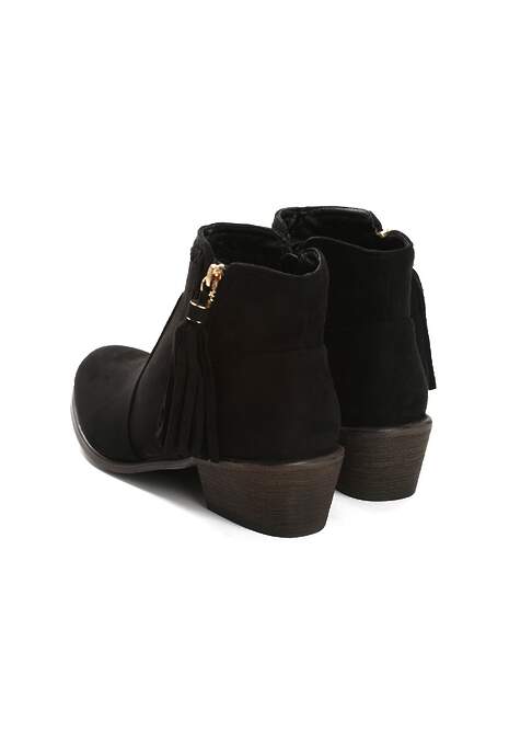 Czarne Botki Nemeris - Renee