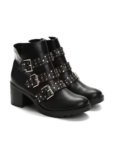 Czarne Botki To Be Sure - Renee