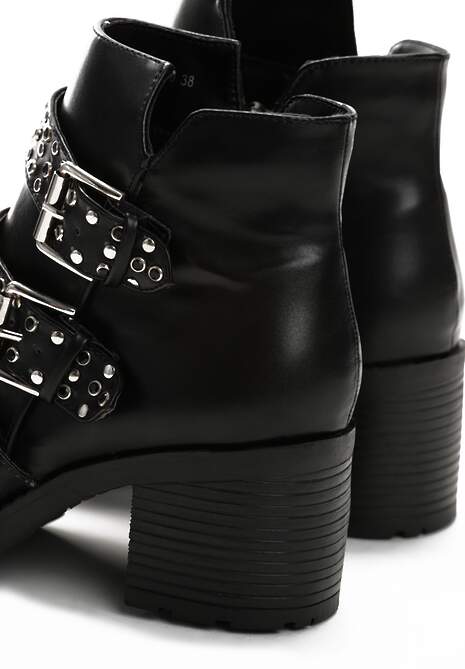 Czarne Botki To Be Sure - Renee