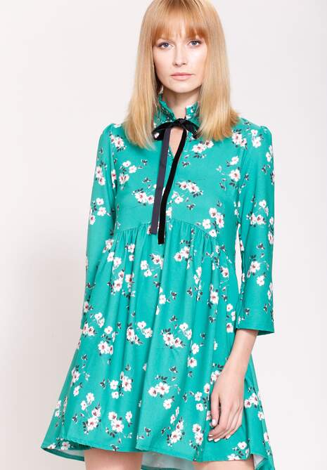 Zielona Sukienka Stop Crying - Renee