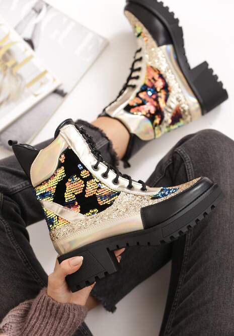 Złote Traperki Madeleine - Renee