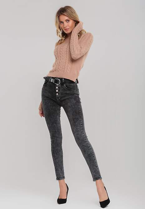 Czarne Jeansy Augustine - Renee