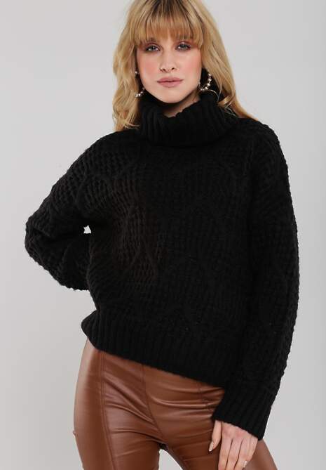 Czarny Golf Burrows - Renee