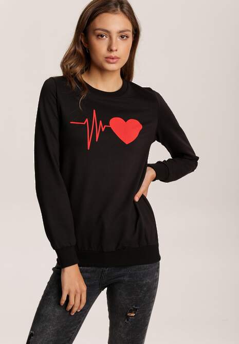 Czarna Bluza Julianne - Renee