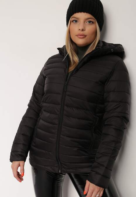 Czarna Kurtka Tryphonia - Renee