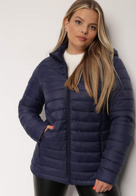 Granatowa Kurtka Tryphonia - Renee