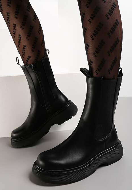 Czarne Botki Antadia - Renee