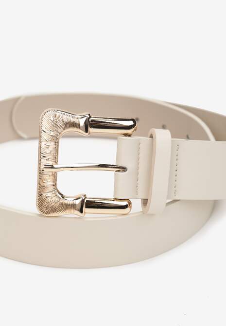 Beżowy Pasek Megima - Renee