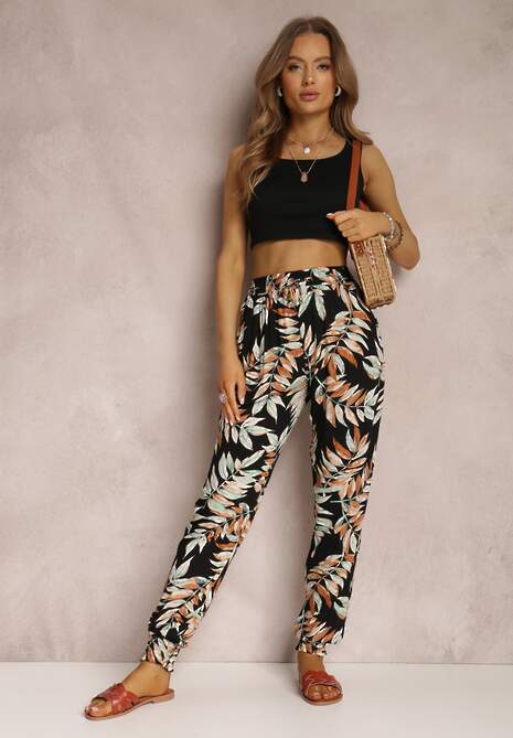 Czarne Spodnie Mackey - Renee