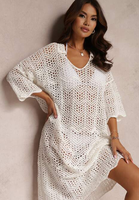 Biała Sukienka Lorin - Renee