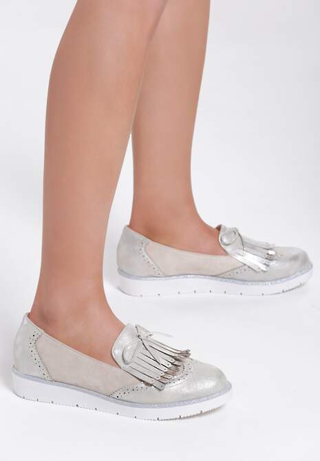 Beżowe Mokasyny Nemeth - Renee