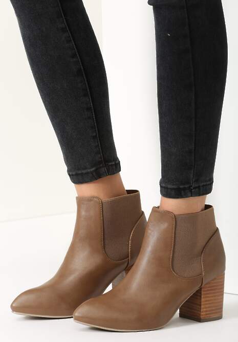 Khaki Botki Good Luck - Renee