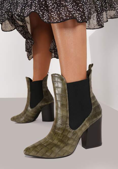 Zielone Botki Creed - Renee