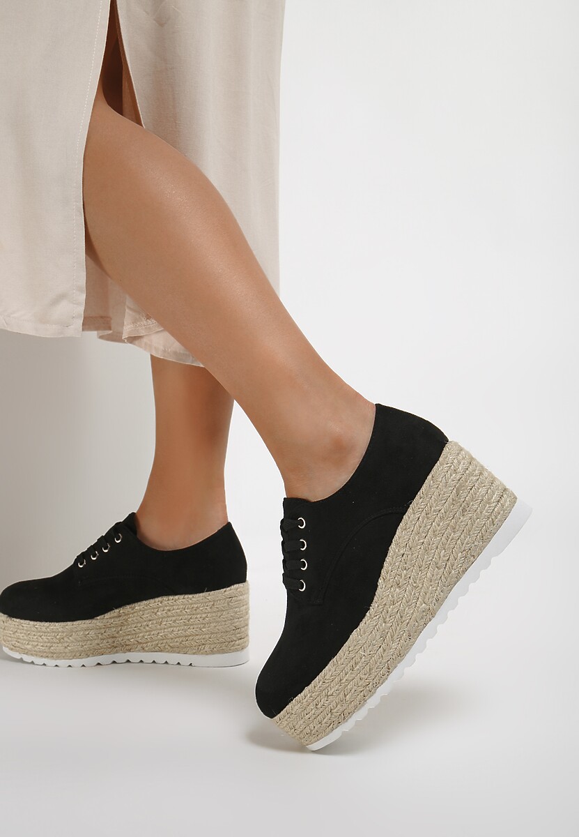 Czarne Półbuty Alexise - Renee