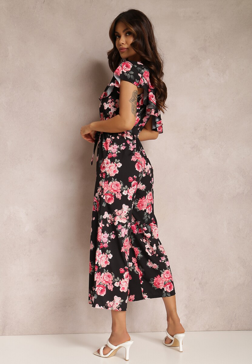 Czarny Kombinezon Peraea - Renee