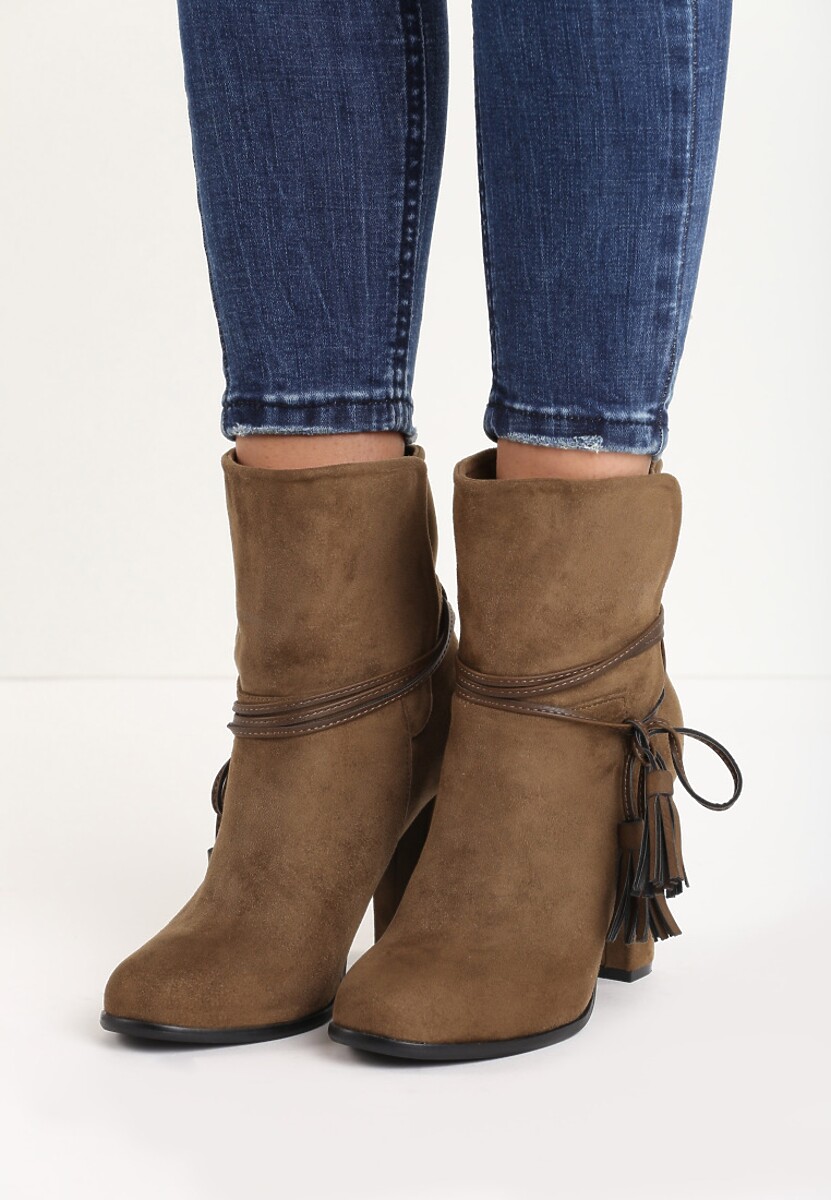 Khaki Botki Farewell - Renee