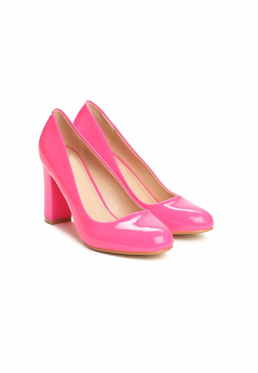 Różowe Czółenka Falcone - Renee