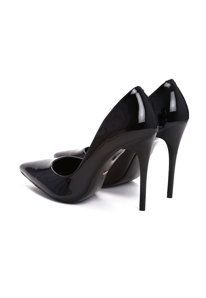 Czarne Szpilki Maroon - Renee