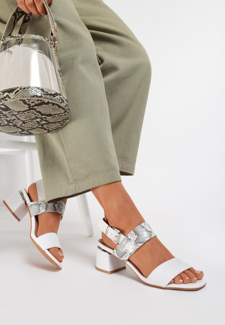 Białe Sandały Hylee - Renee